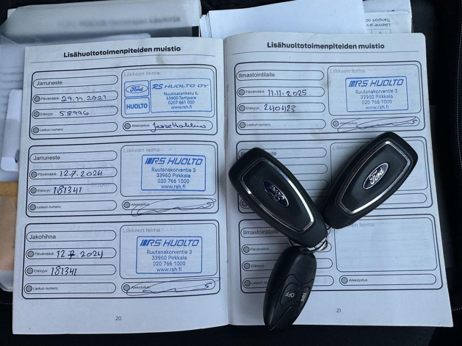 White Ford Focus 2019 in Tartu, with an engine capacity of 1.50 L and mileage of 275 thousand km for 8999 €, photo 31 on AUTOMOTO.COM.LV