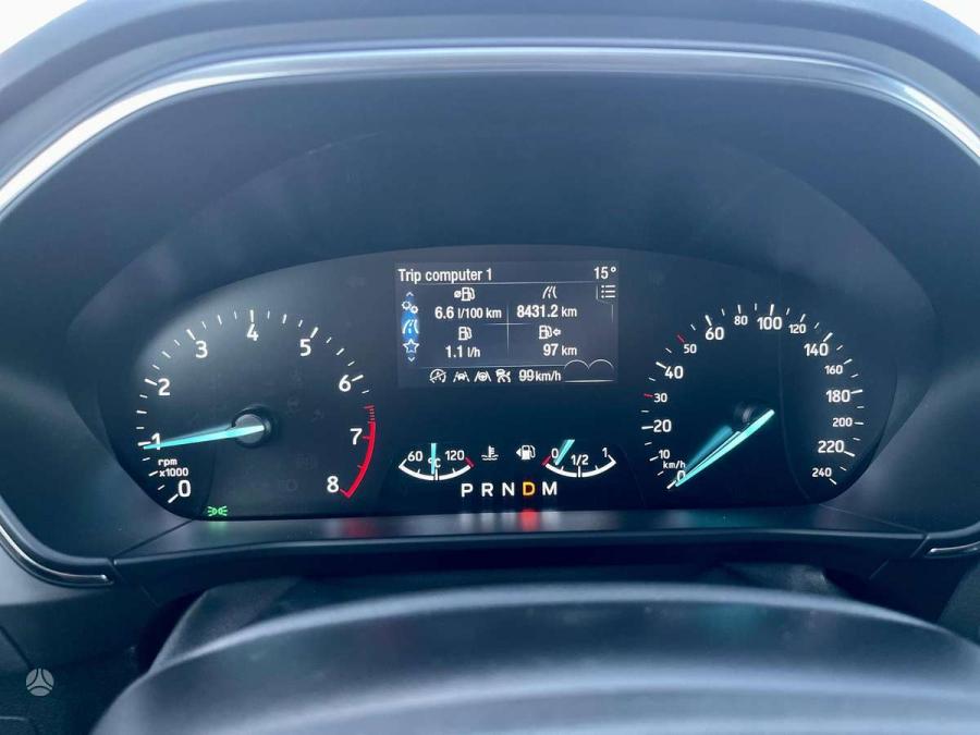 White Ford Focus 2020 in Vilnius, with an engine capacity of 1.00 L and mileage of 163 thousand km for 8300 €, photo 34 on AUTOMOTO.COM.LV