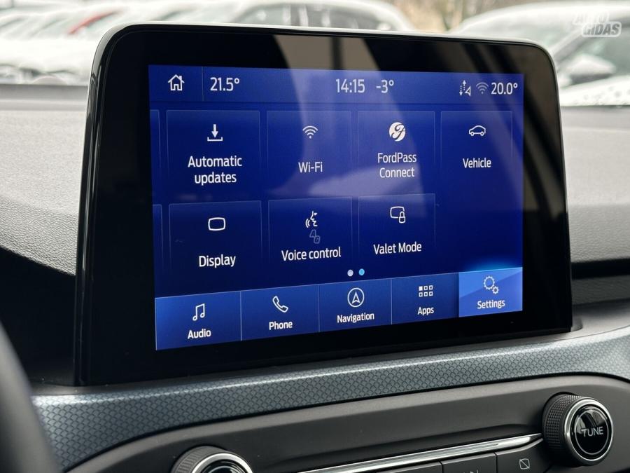 Белый Форд Фокус 2021 в Каунас, объемом двигателя 1.00 л и пробегом 56 тыс. км за 14971 €, фото 24 на AUTOMOTO.COM.LV