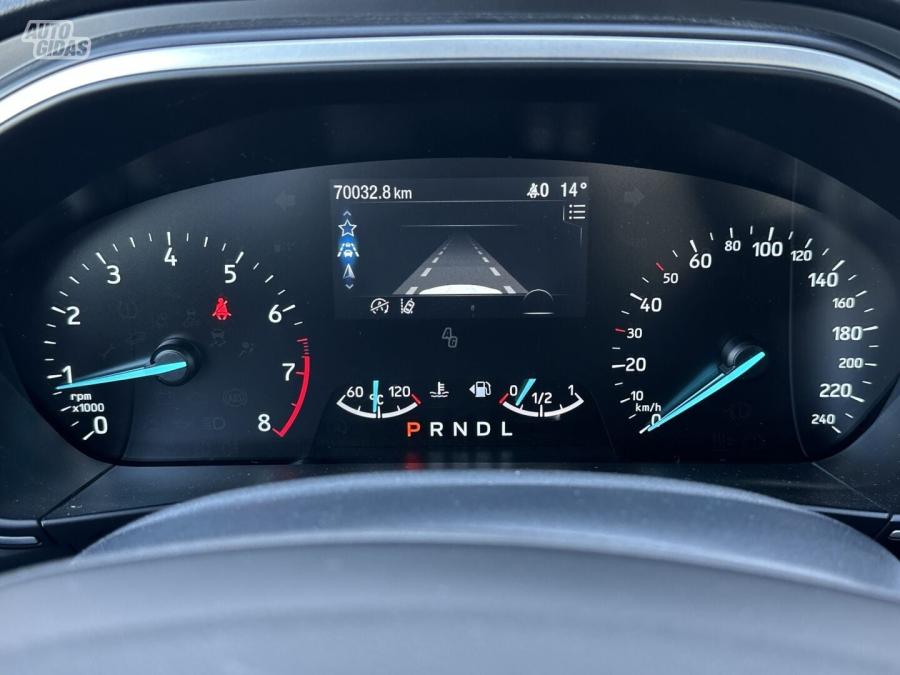 White Ford Focus 2021 in Kaunas, with an engine capacity of 1.00 L and mileage of 70 thousand km for 12471 €, photo 16 on AUTOMOTO.COM.LV