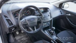 White Ford Focus 2015 in Riga, with an engine capacity of 1.00 L and mileage of 190 thousand km for 4950 €, photo 14 on AUTOMOTO.COM.LV