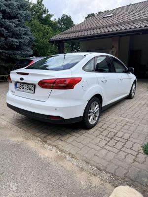 White Ford Focus 2015 in Marijampole, with an engine capacity of 1.50 L and mileage of 214 thousand km for 5500 €, photo 7 on AUTOMOTO.COM.LV