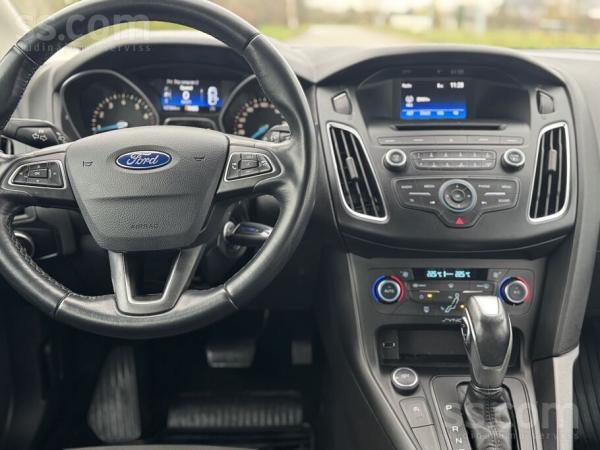 White Ford Focus 2015 in Riga, with an engine capacity of 1.00 L and mileage of 147 thousand km for 6300 €, photo 5 on AUTOMOTO.COM.LV