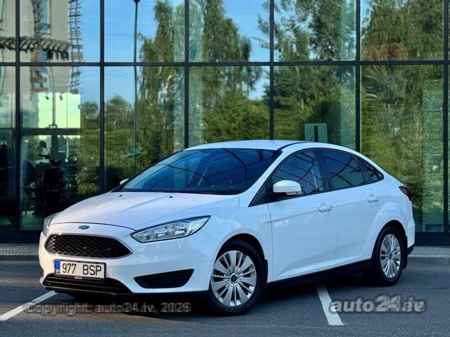 White Ford Focus 2016 in Tallinn, with an engine capacity of 1.50 L and mileage of 190 thousand km for 4999 €, photo 3 on AUTOMOTO.COM.LV
