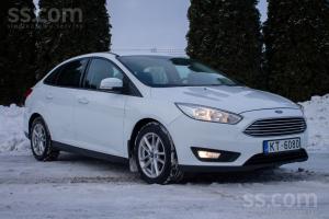 White Ford Focus 2017 in Jelgava, with an engine capacity of 1.00 L and mileage of 144 thousand km for 7200 €, photo  on AUTOMOTO.COM.LV