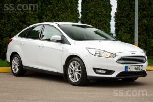 White Ford Focus 2017 in Jelgava, with an engine capacity of 1.00 L and mileage of 144 thousand km for 5400 €, photo  on AUTOMOTO.COM.LV