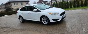White Ford Focus 2018 in Birzai, with an engine capacity of 1.00 L and mileage of 86 thousand km for 5499 €, photo  on AUTOMOTO.COM.LV