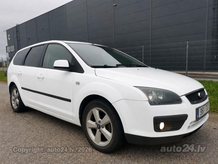 Balts Ford Focus 2006 Tartu, ar dzinēja tilpumu 1.60 L un nobraukumu 370 tūkst. km par 990 €, foto 1 vietnē AUTOMOTO.COM.LV