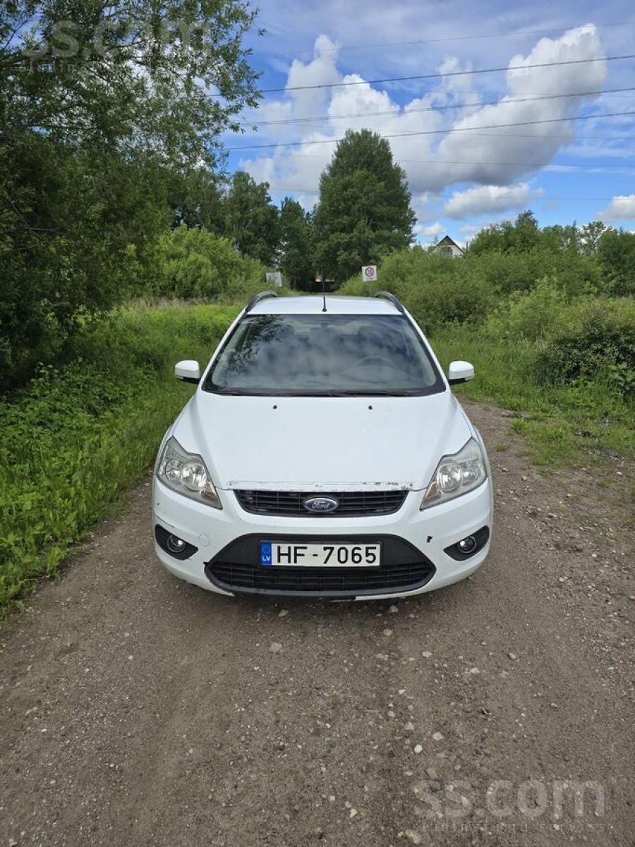 Balts Ford Focus 2008 Jelgava, ar dzinēja tilpumu 1.60 L un nobraukumu 252 tūkst. km par 600 €, foto 1 vietnē AUTOMOTO.COM.LV