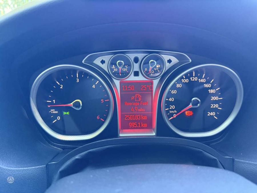 Balts Ford Focus 2009 Kauņa, ar dzinēja tilpumu 1.56 L un nobraukumu 250 tūkst. km par 2350 €, foto 17 vietnē AUTOMOTO.COM.LV