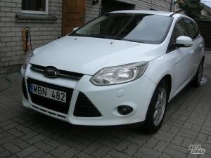 White Ford Focus 2012 in Kaunas, with an engine capacity of 1.60 L and mileage of 319 thousand km for 2199 €, photo  on AUTOMOTO.COM.LV