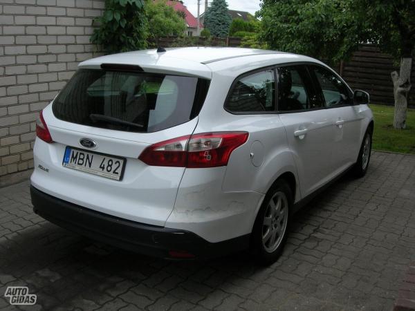 Balts Ford Focus 2012 Kauņa, ar dzinēja tilpumu 1.60 L un nobraukumu 319 tūkst. km par 2199 €, foto 6 vietnē AUTOMOTO.COM.LV