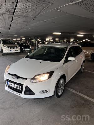 White Ford Focus 2013 in Riga, with an engine capacity of 2.00 L and mileage of 402 thousand km for 4100 €, photo  on AUTOMOTO.COM.LV