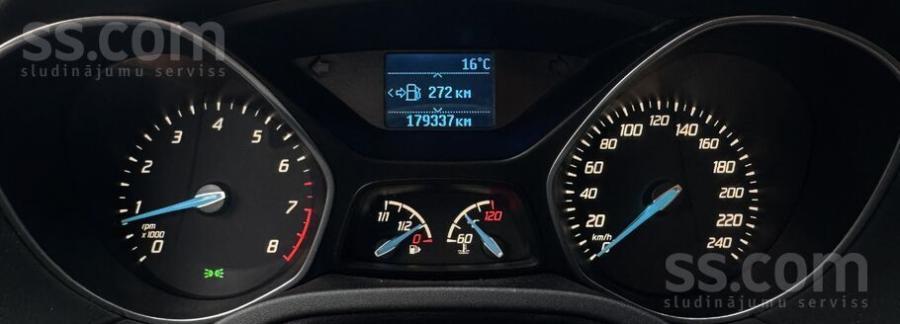 Balts Ford Focus 2013 Rīga, ar dzinēja tilpumu 1.00 L un nobraukumu 179 tūkst. km par 3300 €, foto 19 vietnē AUTOMOTO.COM.LV