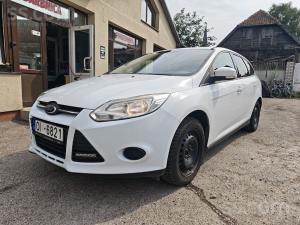 White Ford Focus 2013 in Liepaja, with an engine capacity of 2.00 L and mileage of 379 thousand km for 3500 €, photo  on AUTOMOTO.COM.LV