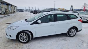 White Ford Focus 2014 in Marijampole, with an engine capacity of 1.60 L and mileage of 138 thousand km for 4190 €, photo 4 on AUTOMOTO.COM.LV