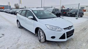 White Ford Focus 2014 in Marijampole, with an engine capacity of 1.60 L and mileage of 138 thousand km for 4190 €, photo 8 on AUTOMOTO.COM.LV