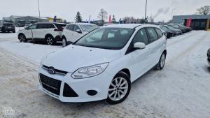 White Ford Focus 2014 in Marijampole, with an engine capacity of 1.60 L and mileage of 138 thousand km for 4190 €, photo  on AUTOMOTO.COM.LV