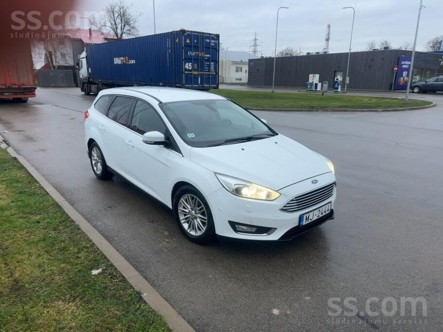 Balts Ford Focus 2015 Jelgava, ar dzinēja tilpumu 2.00 L un nobraukumu 276 tūkst. km par 7550 €, foto 1 vietnē AUTOMOTO.COM.LV