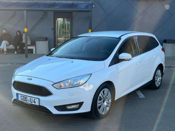 White Ford Focus 2015 in Jonava, with an engine capacity of 1.56 L and mileage of 258 thousand km for 4200 €, photo 10 on AUTOMOTO.COM.LV