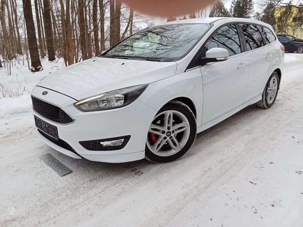 Balts Ford Focus 2016 Kauņa, ar dzinēja tilpumu 1.50 L un nobraukumu 215 tūkst. km par 5700 €, foto 2 vietnē AUTOMOTO.COM.LV