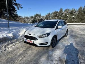 White Ford Focus 2016 in Vilnius, with an engine capacity of 1.00 L and mileage of 309 thousand km for 2750 €, photo  on AUTOMOTO.COM.LV