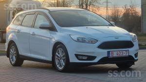 White Ford Focus 2016 in Jelgava, with an engine capacity of 1.50 L and mileage of 127 thousand km for 5450 €, photo  on AUTOMOTO.COM.LV