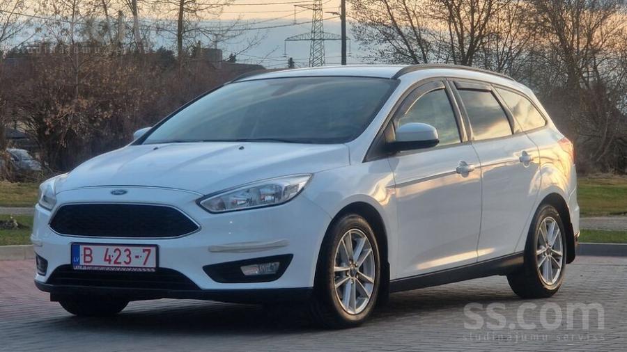 Balts Ford Focus 2016 Jelgava, ar dzinēja tilpumu 1.50 L un nobraukumu 127 tūkst. km par 5450 €, foto 4 vietnē AUTOMOTO.COM.LV
