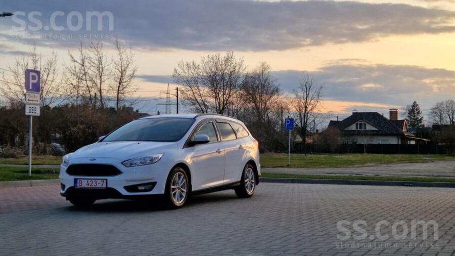 Balts Ford Focus 2016 Jelgava, ar dzinēja tilpumu 1.50 L un nobraukumu 127 tūkst. km par 5450 €, foto 5 vietnē AUTOMOTO.COM.LV