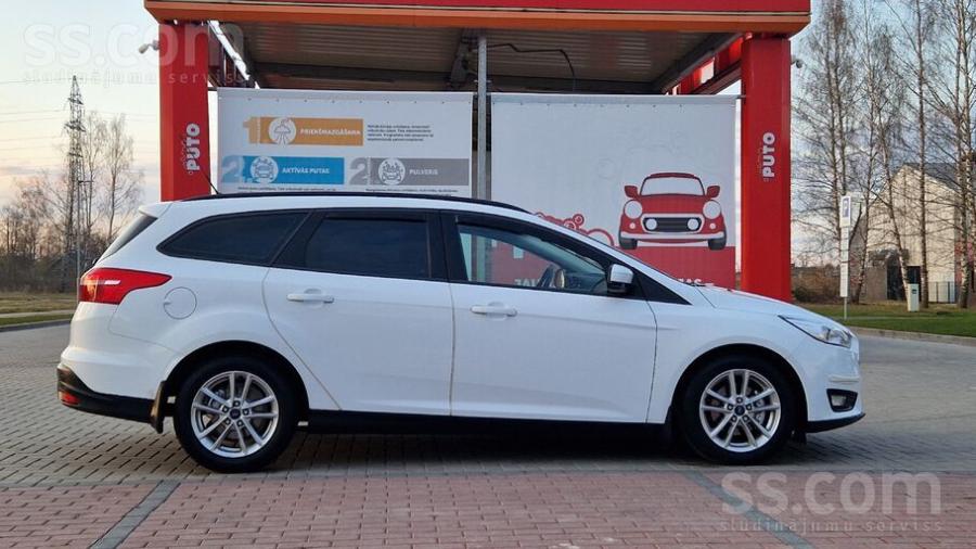Balts Ford Focus 2016 Jelgava, ar dzinēja tilpumu 1.50 L un nobraukumu 127 tūkst. km par 5450 €, foto 8 vietnē AUTOMOTO.COM.LV