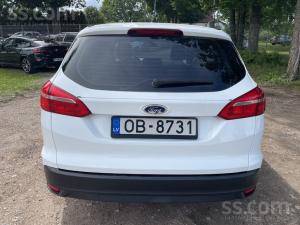 White Ford Focus 2016 in Riga, with an engine capacity of 1.50 L and mileage of 280 thousand km for 4890 €, photo 5 on AUTOMOTO.COM.LV