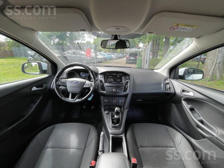 White Ford Focus 2016 in Riga, with an engine capacity of 1.50 L and mileage of 280 thousand km for 4890 €, photo 20 on AUTOMOTO.COM.LV