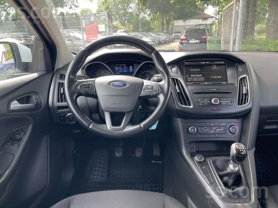 White Ford Focus 2016 in Riga, with an engine capacity of 1.50 L and mileage of 280 thousand km for 4890 €, photo 22 on AUTOMOTO.COM.LV
