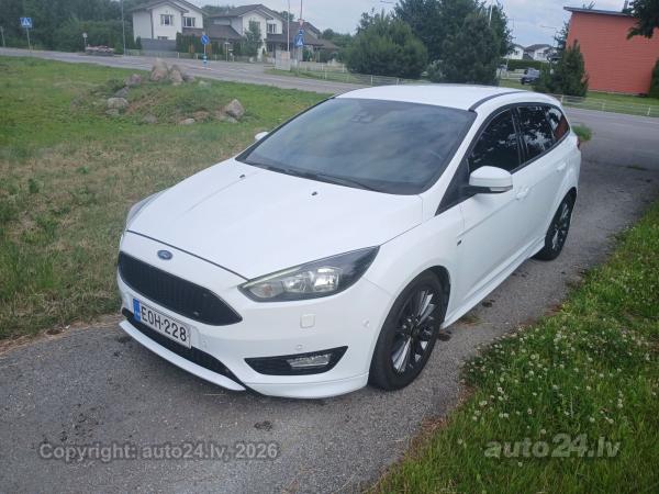 White Ford Focus 2016 in Tallinn, with an engine capacity of 1.50 L and mileage of 247 thousand km for 4554 €, photo 3 on AUTOMOTO.COM.LV