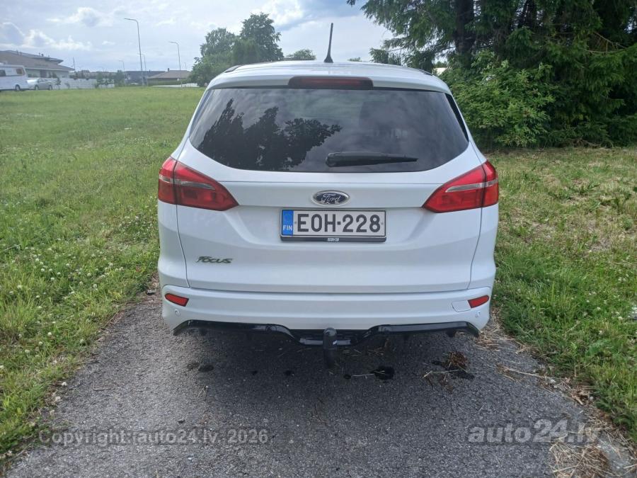 White Ford Focus 2016 in Tallinn, with an engine capacity of 1.50 L and mileage of 247 thousand km for 4554 €, photo 10 on AUTOMOTO.COM.LV