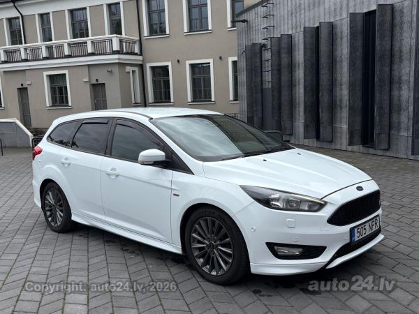 White Ford Focus 2016 in Rapla, with an engine capacity of 1.50 L and mileage of 247 thousand km for 4500 €, photo 4 on AUTOMOTO.COM.LV