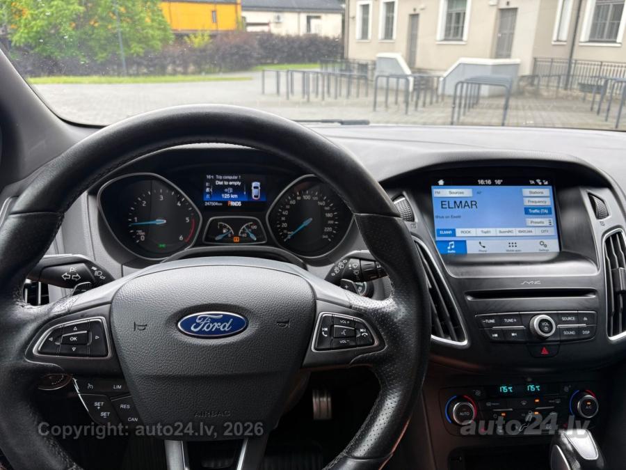 White Ford Focus 2016 in Rapla, with an engine capacity of 1.50 L and mileage of 247 thousand km for 4500 €, photo 18 on AUTOMOTO.COM.LV