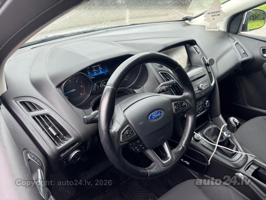 White Ford Focus 2016 in Tallinn, with an engine capacity of 1.50 L and mileage of 312 thousand km for 4490 €, photo 15 on AUTOMOTO.COM.LV