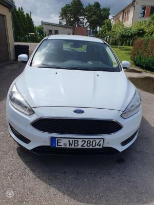 White Ford Focus 2016 in Utena, with an engine capacity of 1.50 L and mileage of 250 thousand km for 4200 €, photo 9 on AUTOMOTO.COM.LV