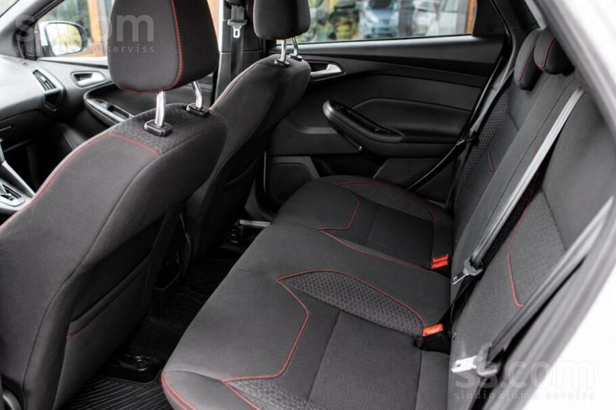 White Ford Focus 2016 in Riga, with an engine capacity of 1.50 L and mileage of 0 thousand km for 5890 €, photo 18 on AUTOMOTO.COM.LV