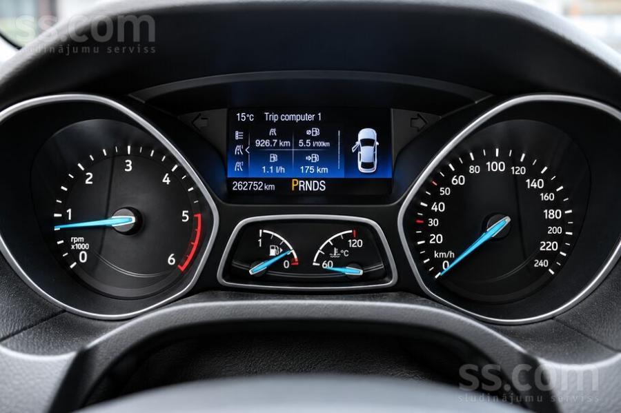 White Ford Focus 2016 in Riga, with an engine capacity of 1.50 L and mileage of 0 thousand km for 5890 €, photo 20 on AUTOMOTO.COM.LV