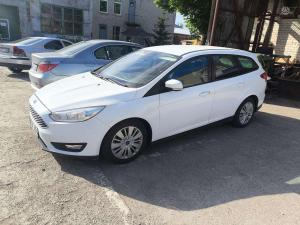 White Ford Focus 2017 in Vilnius, with an engine capacity of 1.50 L and mileage of 226 thousand km for 2000 €, photo 4 on AUTOMOTO.COM.LV