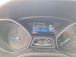 White Ford Focus 2017 in Riga, with an engine capacity of 1.50 L and mileage of 362 thousand km for 4600 €, photo 14 on AUTOMOTO.COM.LV
