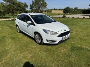 White Ford Focus 2017 in Vilnius, with an engine capacity of 1.50 L and mileage of 227 thousand km for 4900 €, photo 7 on AUTOMOTO.COM.LV