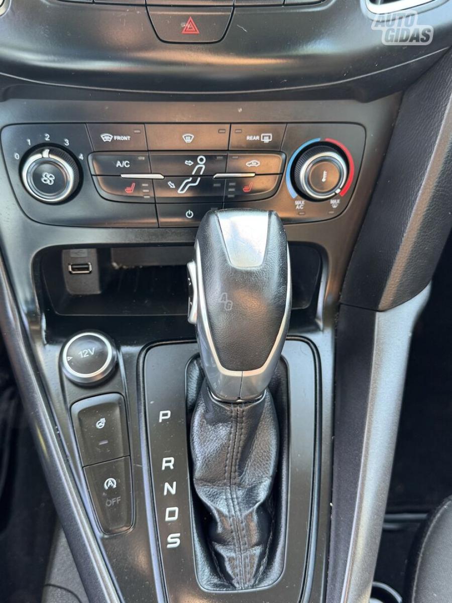 White Ford Focus 2017 in Vilnius, with an engine capacity of 1.50 L and mileage of 227 thousand km for 4900 €, photo 11 on AUTOMOTO.COM.LV
