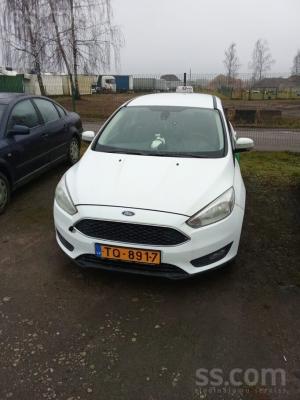 White Ford Focus 2018 in Riga, with an engine capacity of 1.50 L and mileage of 0 thousand km for 5800 €, photo  on AUTOMOTO.COM.LV