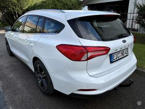 White Ford Focus 2018 in Vilnius, with an engine capacity of 1.50 L and mileage of 217 thousand km for 6600 €, photo 6 on AUTOMOTO.COM.LV