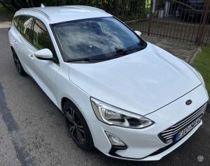 White Ford Focus 2018 in Vilnius, with an engine capacity of 1.50 L and mileage of 217 thousand km for 6600 €, photo 11 on AUTOMOTO.COM.LV