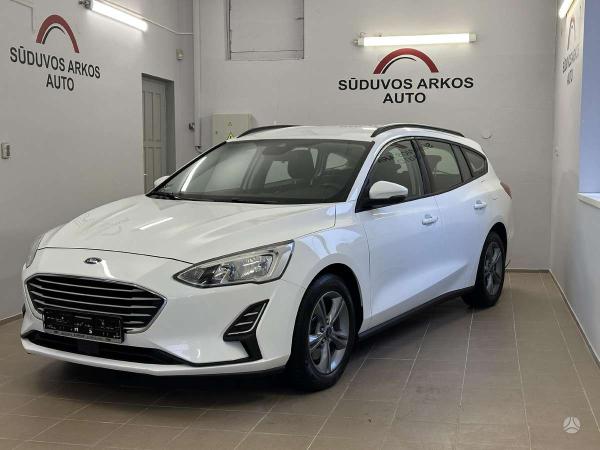 White Ford Focus 2019 in Marijampole, with an engine capacity of 1.50 L and mileage of 17 thousand km for 7770 €, photo 5 on AUTOMOTO.COM.LV