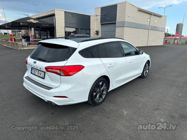White Ford Focus 2019 in Tallinn, with an engine capacity of 1.50 L and mileage of 231 thousand km for 10600 €, photo 3 on AUTOMOTO.COM.LV